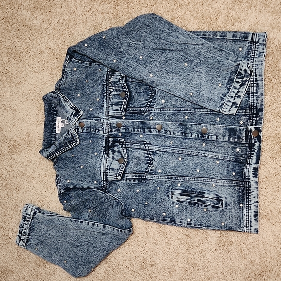 MACARON | Jackets & Coats | Jean Jacket Size S | Poshmark